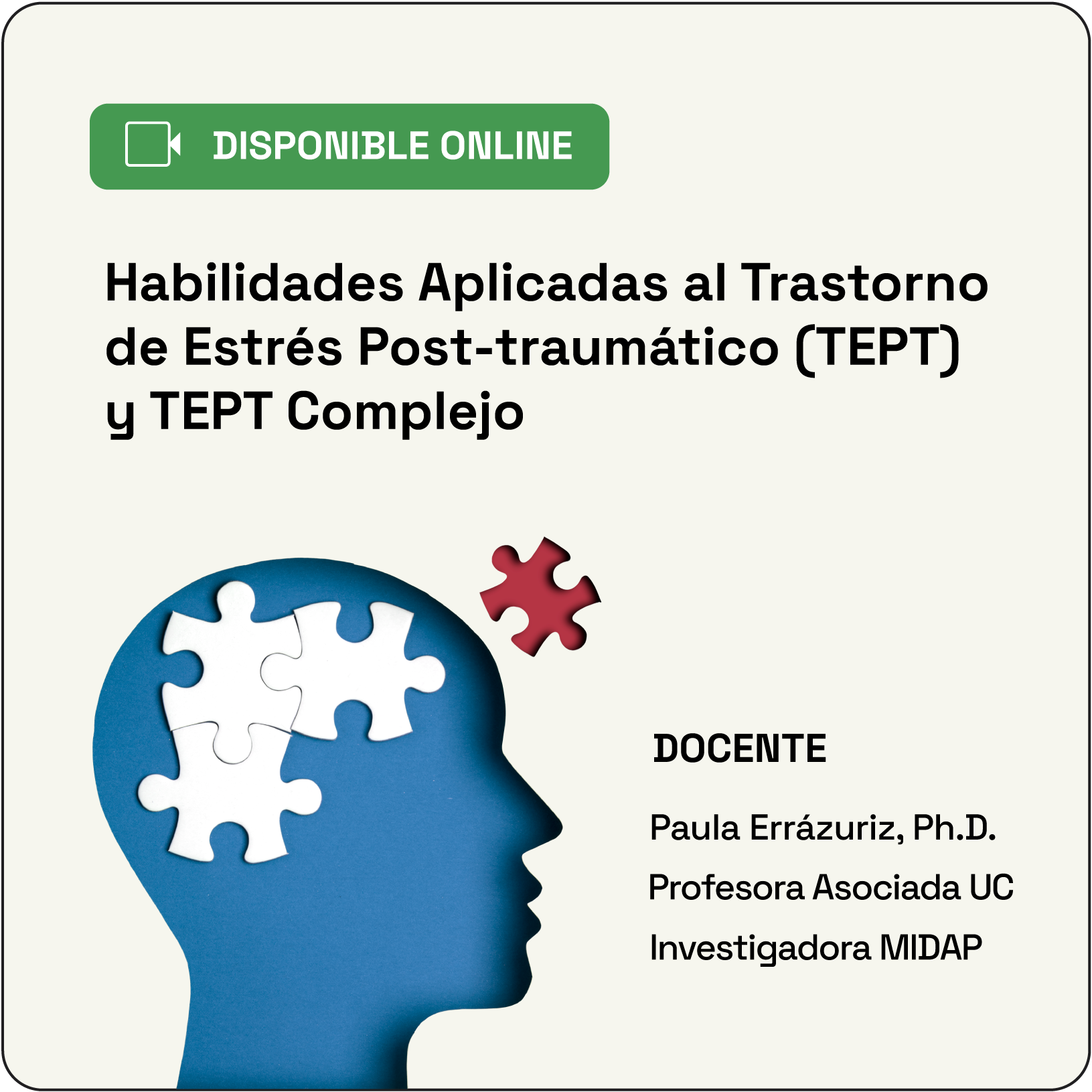 Curso de Psicoterapia en Estrés Post Traumático - HAP